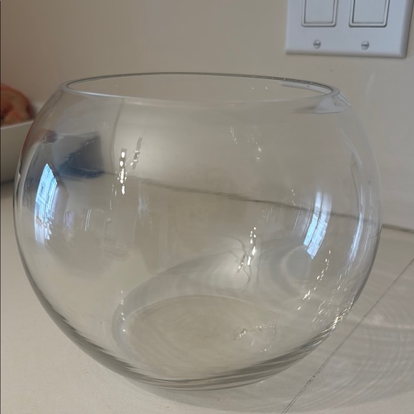 Accents | Clear Glass Fishbowl Vase | Poshmark